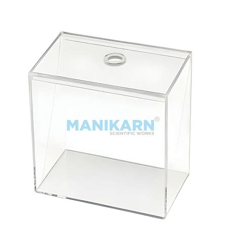 Rectangular Acrylic Specimen Jar Admin