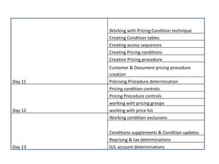 Sap Sales And Distribution PPT Logistics Business