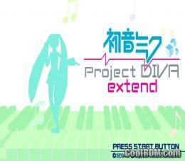 Hatsune Miku Project Diva Extend Japan Rom Iso Download For Sony Playstation Portable
