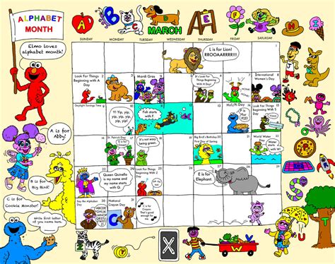 March Alphabet Month By Zw333 On Deviantart