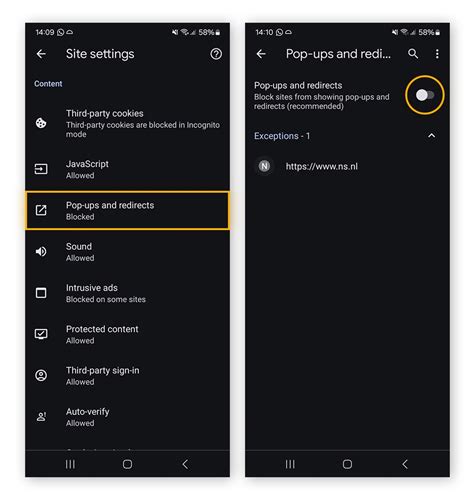 how do i stop pop up ads on my android phone