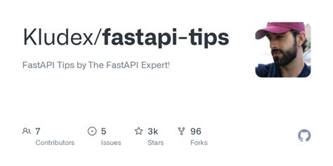 Github Kludexfastapi Tips Fastapi Tips By The Fastapi Expert Aashish Kumar