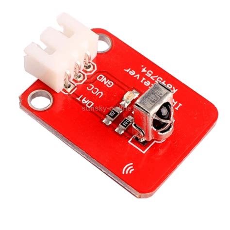 1838t infrared receiver sensor module with 3 pin dupont line for ardunio