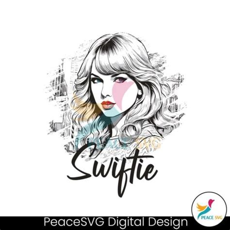 Taylor Swift Illustration Swiftie SVG Instant Download Peace SVG