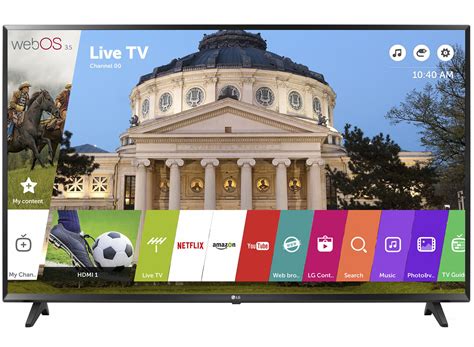 Телевизор LED Smart LG, 43`` (108 cм), 43LJ594V, Full HD - Techno ...