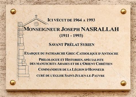 Biography Archimandrite Joseph Nasrallah