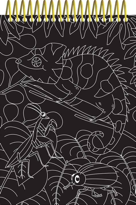 Scratch And Colour Animals Fahasacom