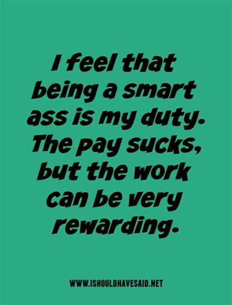 Funny Smart Ass Comments