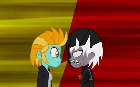 Mlp Eg The Reverse Flash Vs The Black Flash By Deidrax On Deviantart