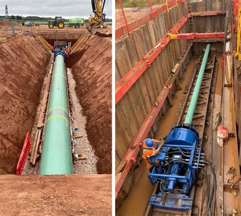 Auger Boring Hb Tunnelling Uk Pipejacking Shaft Sinking Augerboring Timber Headings