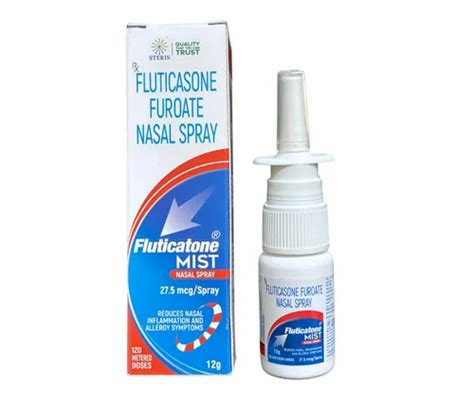 Fluticatone Fluticasone Furoate Nasal Spray Strength 275 Mcg 120