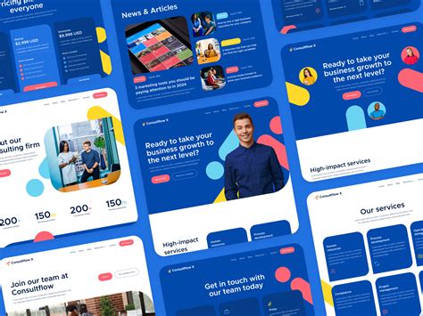 Corporate Webflow Template Consultflow X BRIX Templates