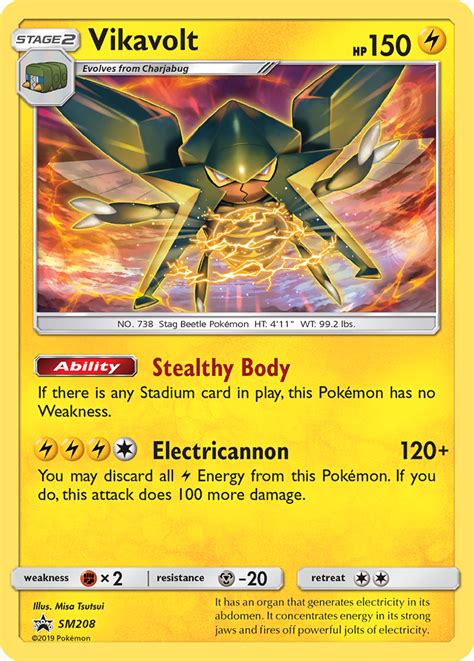 Vikavolt Pokémon Detail
