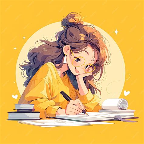Teachers Preparing Homework Assignment Sheets Premium Ai Generated Vector