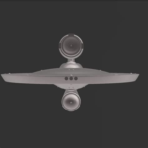 ⭐ Star Trek Tos Einstein Class Starship・ Stl File For ・cults