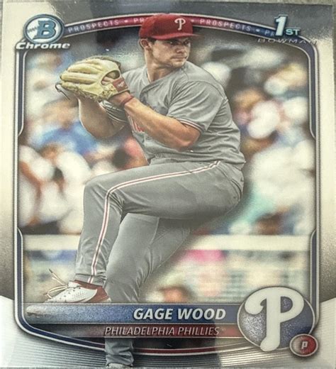 Gage Wood Mojo Bdc 4 Prices 2025 Bowman Draft Chrome Baseball Cards