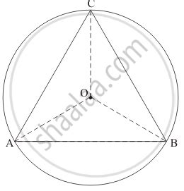An Equilateral Triangle Abc is Inscribed in a Circle with Centre O. the Measures of ∠Boc is ...