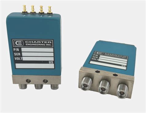 SPDT RF Switch And SPDT Terminated Coaxial Relay Switches