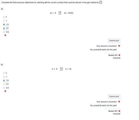 Solved Complete The Following True Statements By Selecting Chegg