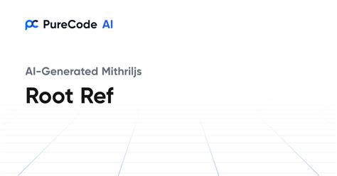 Build Great Mithriljs Root Ref Components Faster Using Ai Tools