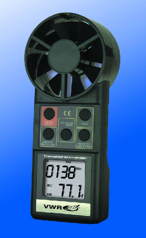 Vwr® Compact Anemometerthermometer Anemometers