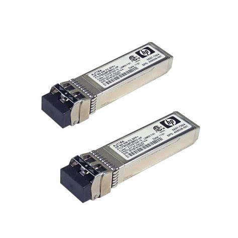 Qlogic Qle Hp Fc Dual Port Gb Pcie X Network Adapter X Sfp Lp Piospartslap