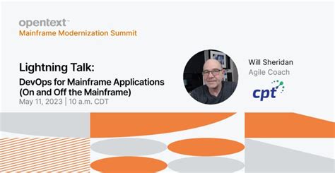 Cpt Global On Linkedin Opentext Mainframe Modernization Summit 2023