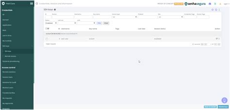 Ssh Session To Aws Ec2 Using Pem Key Through Senhasegura Pam Core
