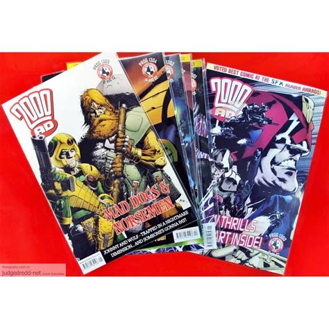 2000ad Prog 1300 1305 6 Comics Bags And Board Uk 2005 Lot 1552 Eur 2533 Picclick It