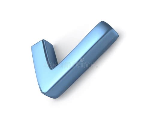 Checkbox Icon Blue Metallic Check Option For Poll Vector Stock Vector