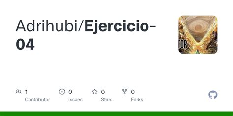 Github Adrihubiejercicio 04