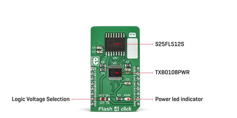 Mikroe Flash 4 Click Board™ Mikroe 3191 Debug Store