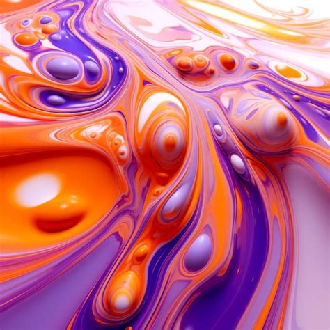 Premium Photo 3d Abstract Background Fluid Dynamics With Splashes
