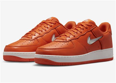 Nike Air Force 1 Low Orange Jewel Fj1044 800 Release Date Sbd