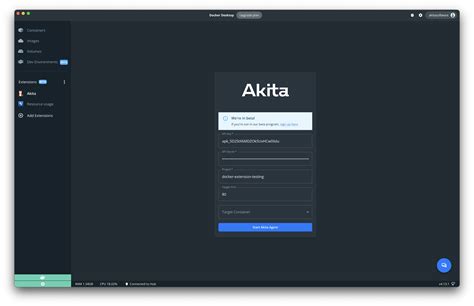 [alpha] docker desktop extension