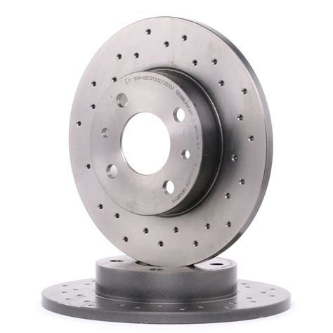 2x Brembo 0850851x Bremsscheibe Bremsscheibe Für Ford Ka Ru8