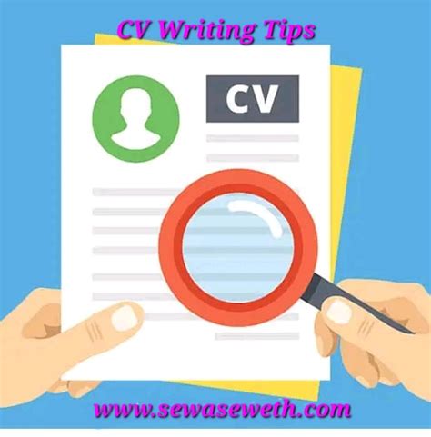 How To Write A CV For Job Application CV Tips And Template 2022 Sewasew