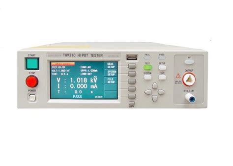 Veiligheid Ac Dc Ac Hipot Testapparatuur