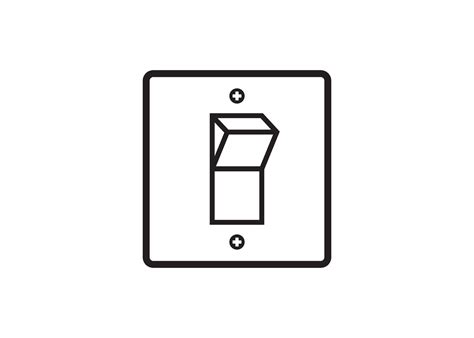 Light Switch Icon Design Vector Isolated 28290830 Vector Art At Vecteezy