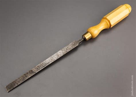 Marples Long Thin Paring Chisel With Octagonal Boxwood Handle 1 2 X 1 Jim Bode Tools
