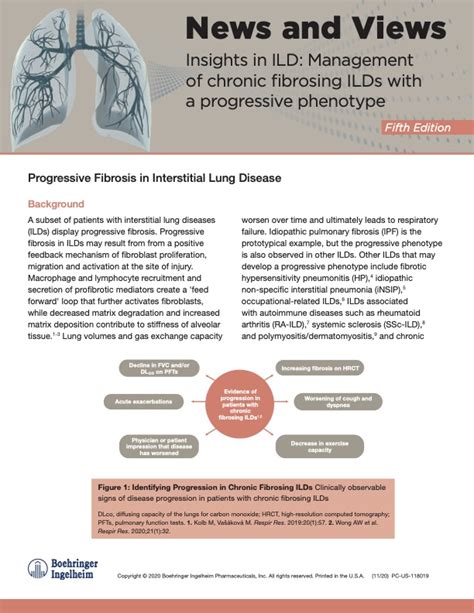 Progressive Fibrosis In Interstitial Lung Diseases Insights In Ild