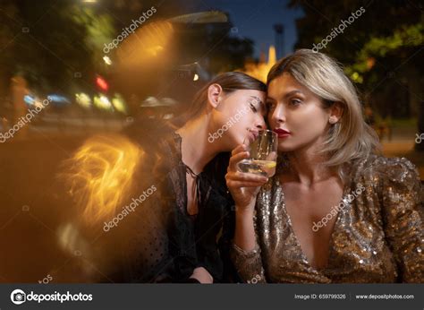 Citas Sexys Cita Encantadora Mujer Sexy Elegante Moda Foto De Stock