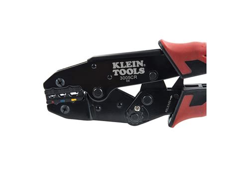 Klein Tools 3005cr Ratcheting Crimper 10 22 Awg Tequipment
