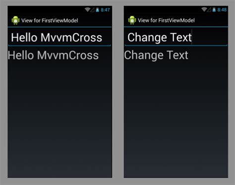 Sharing With Mvvmcross
