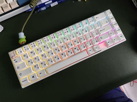 Minimalistic Custom Keyboard Rgb Mechanical Keyboard Computers Tech Parts Accessories