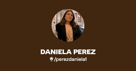 Daniela Perez Instagram Linktree