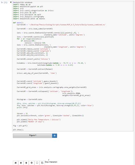 Numpy Why Isnt My Histogram Showing On Jupyter Notebook Stack
