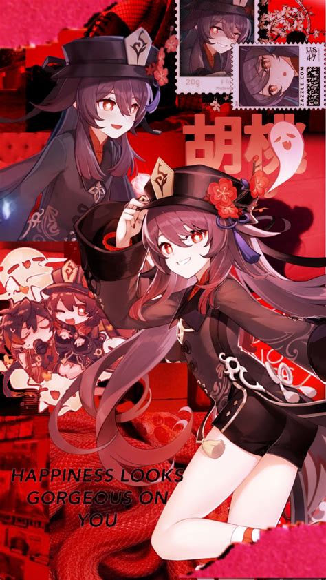 Lockscreen Hu Tao Genshin Impact Artofit