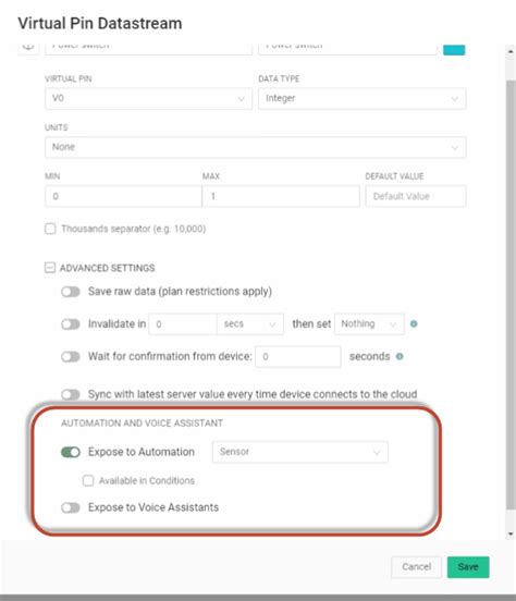 Cant Find Expose To Automation Solved Blynk Community