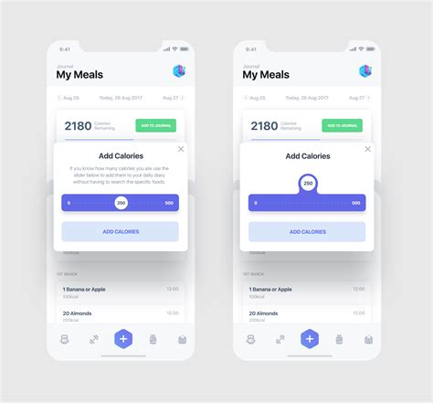 Mobile App Design Slider Ui App Ui Design